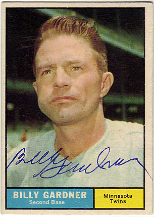 1961 Topps Twins Set