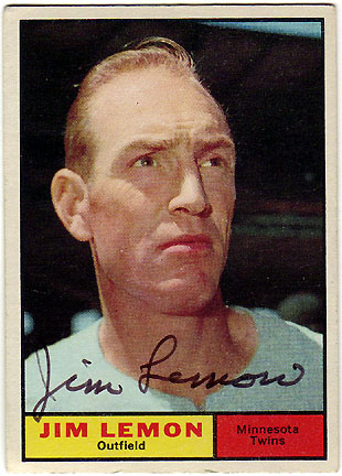 1961 Topps Twins Set