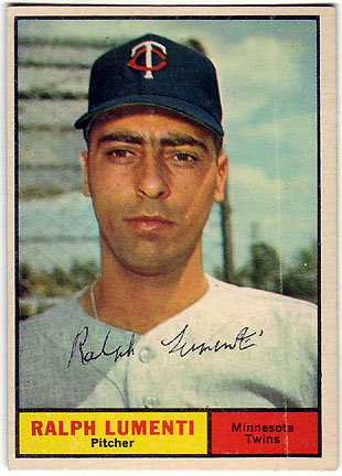 1961 Topps Twins Set