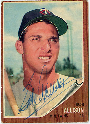 1962 Topps Twins Set