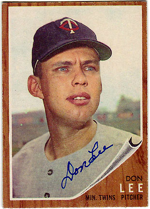 1962 Topps Twins Set