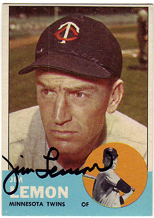 1963 Topps Twins Set