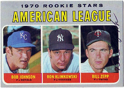 1970 Topps Twins Set