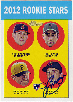 2012 Topps Heritage Twins Set